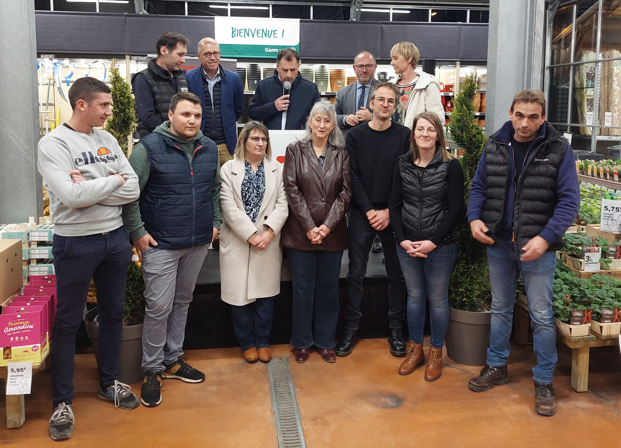 Inauguration Gamm vert Village Saint-Paulien - Eurea